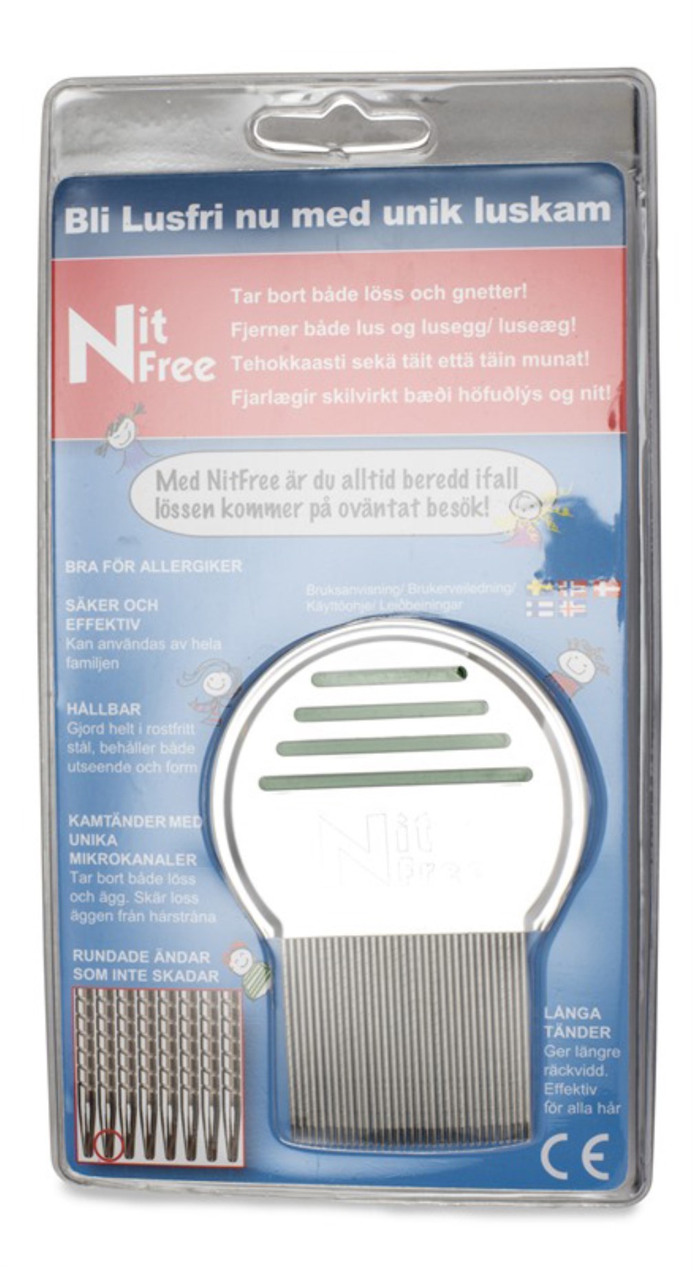 Køb NitFree Luskam hos Svensk Kosttilskud